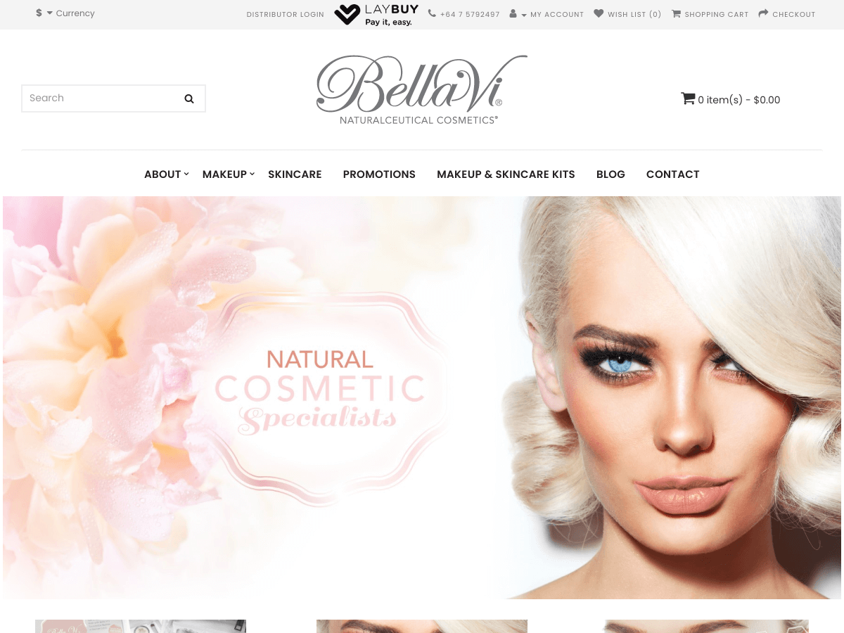 BellaVi Naturalceutical Cosmetics - Antropy - OpenCart Developers